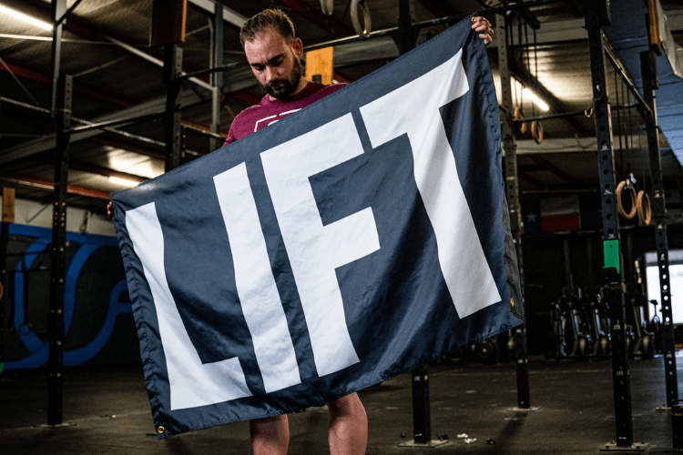 Lift Gym Flag
